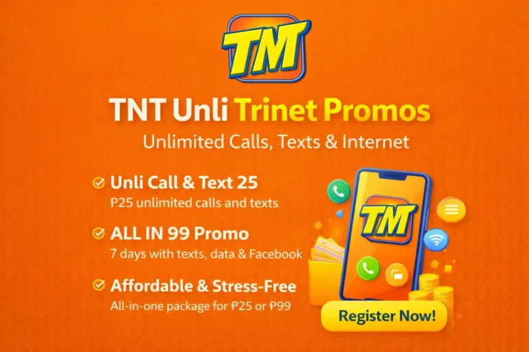 TNT Unli Data & Prepaid Promos 2026 Guide